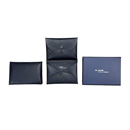 Leather Coin Pouch with Box | Corporate Gifts Singapore | Foto88 Holdings